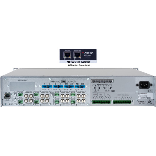 Erikson Audio - 4-Channel 1000W Pema Network Power Amplifier with OPDant...